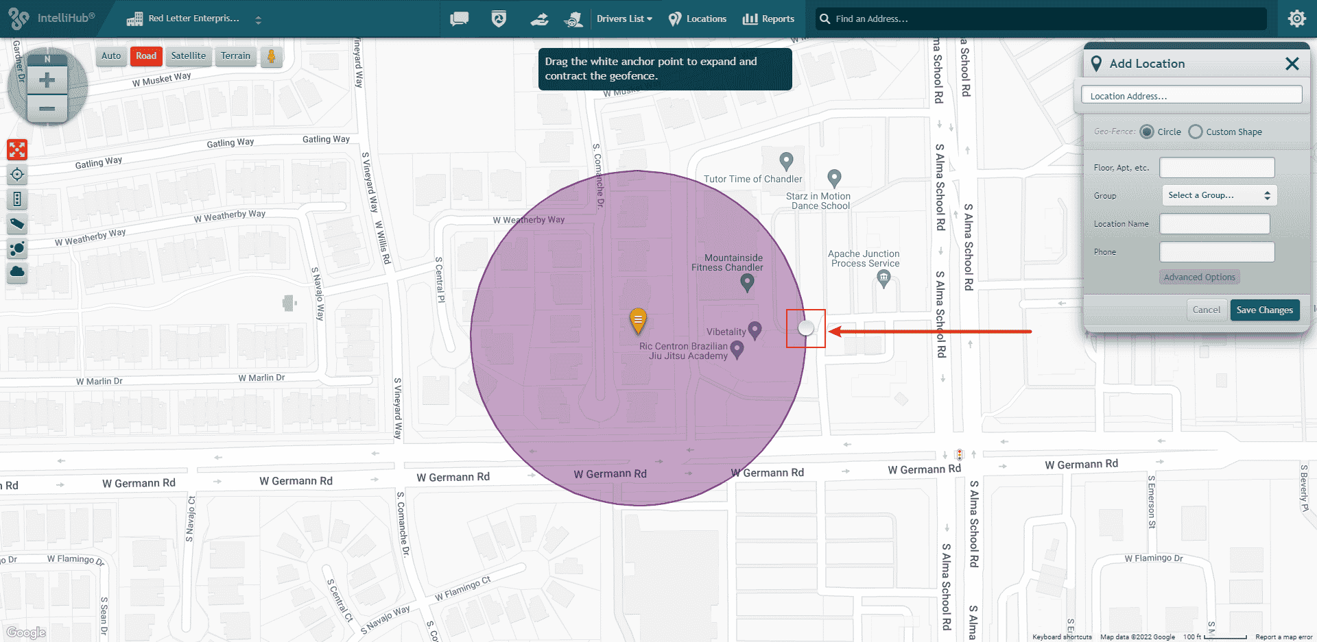 Using locations - Forward Thinking Systems