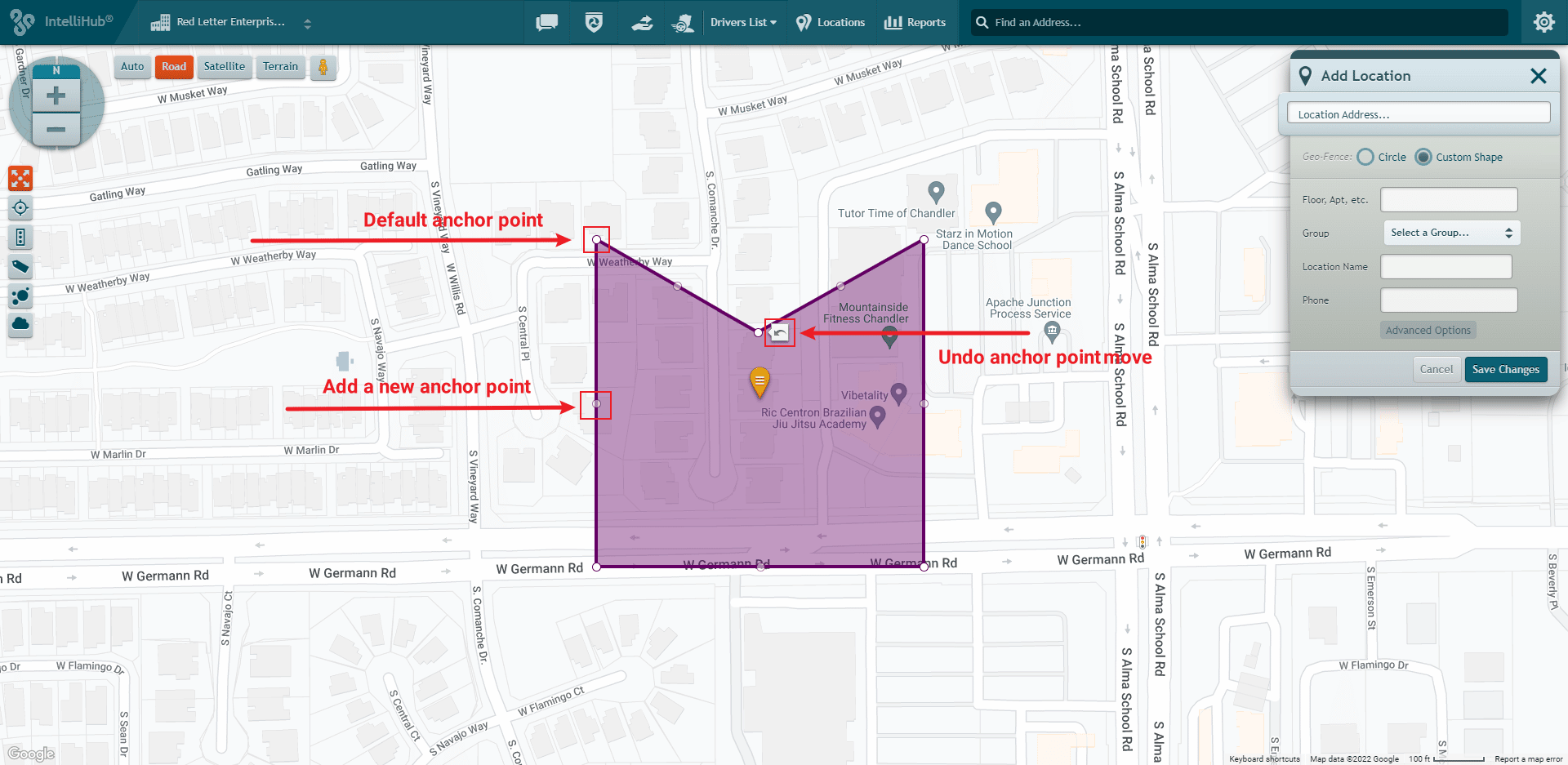 Using locations - Forward Thinking Systems
