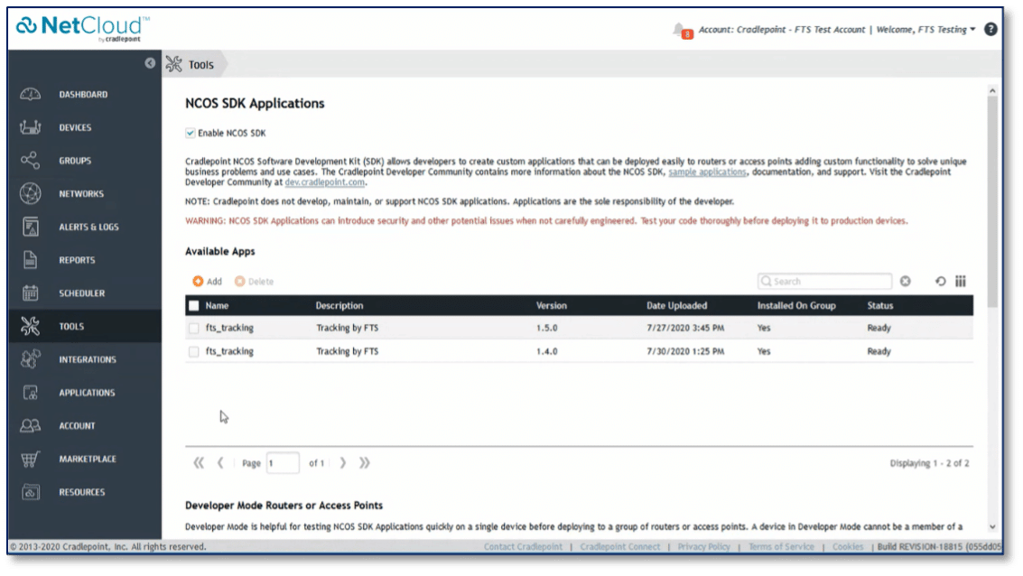 Cradlepoint Router Integration Setup - Forward Thinking Systems