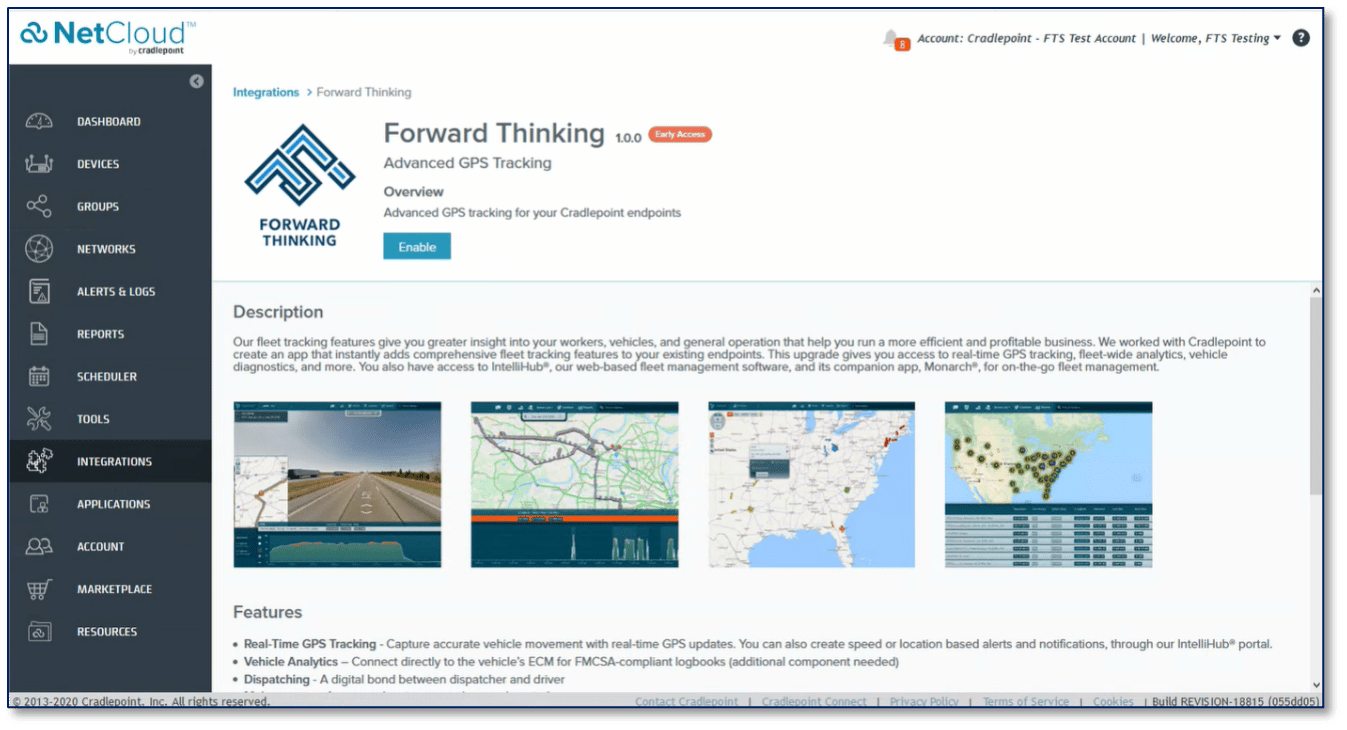 Cradlepoint Router Integration Setup - Forward Thinking Systems