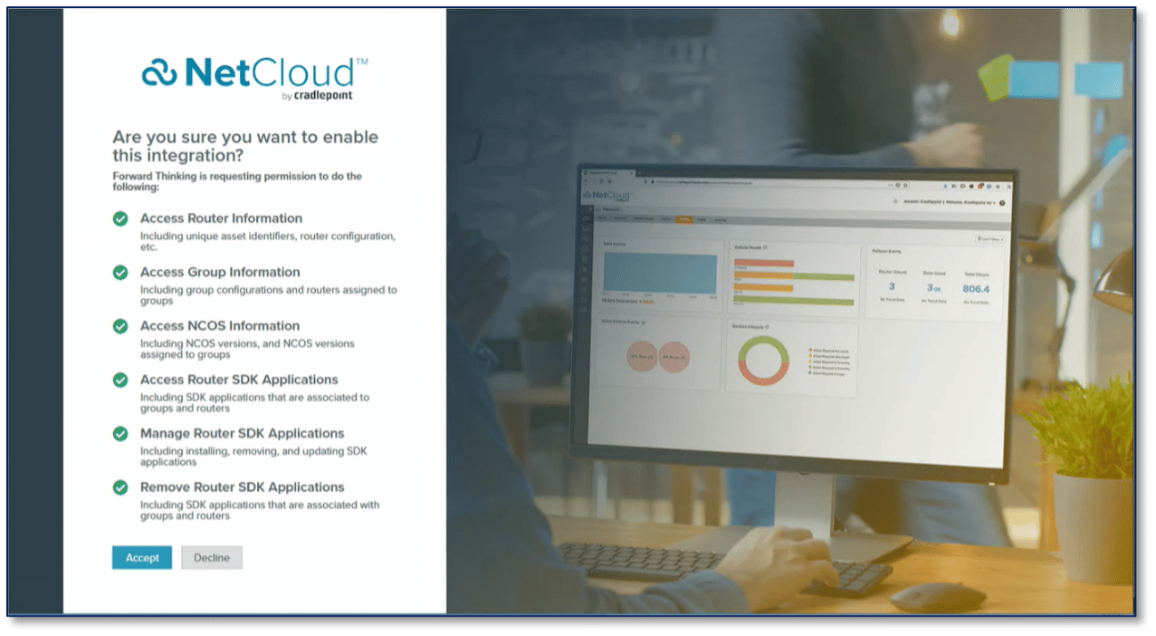 Cradlepoint Router Integration Setup - Forward Thinking Systems