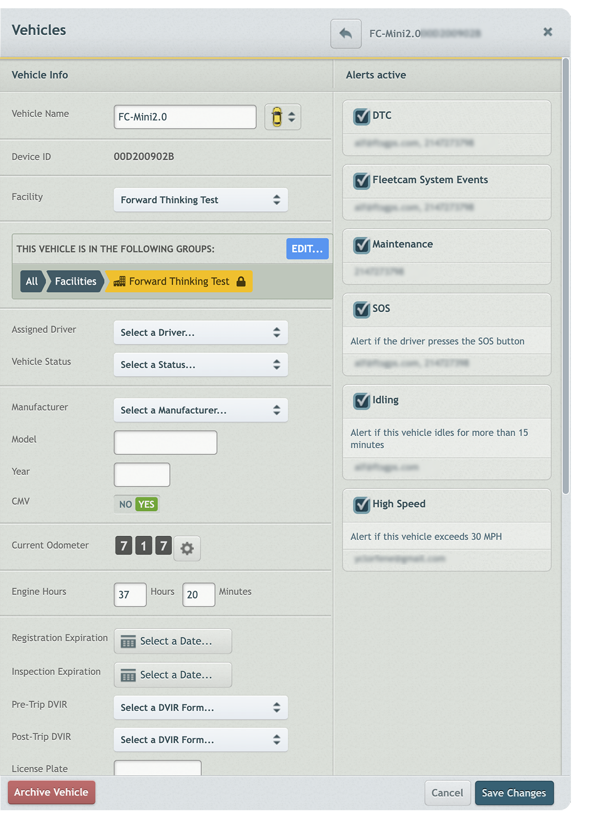 Updating Vehicle Profiles in Intellihub - Forward Thinking Systems