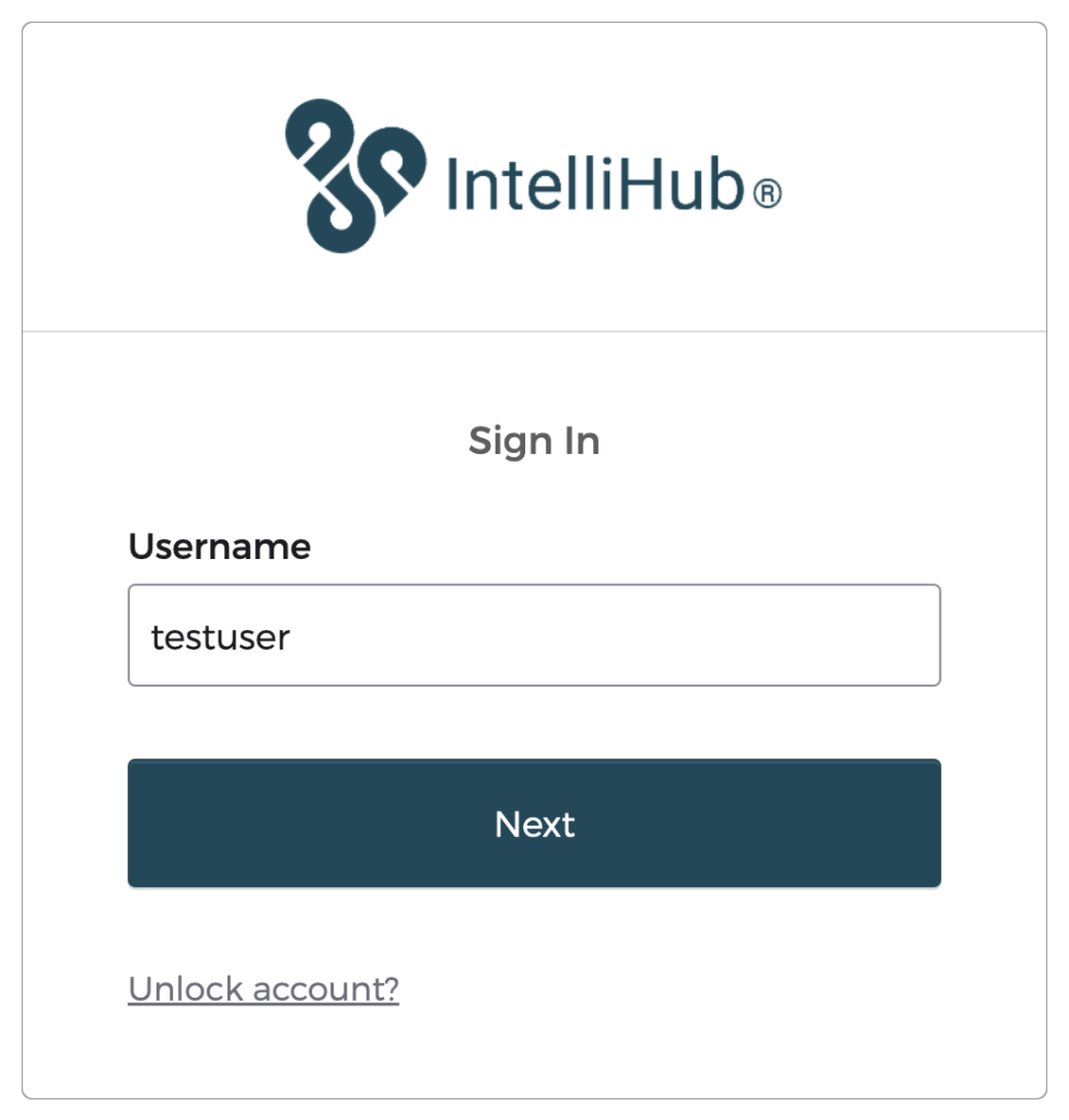 IntelliHub password reset - Forward Thinking Systems