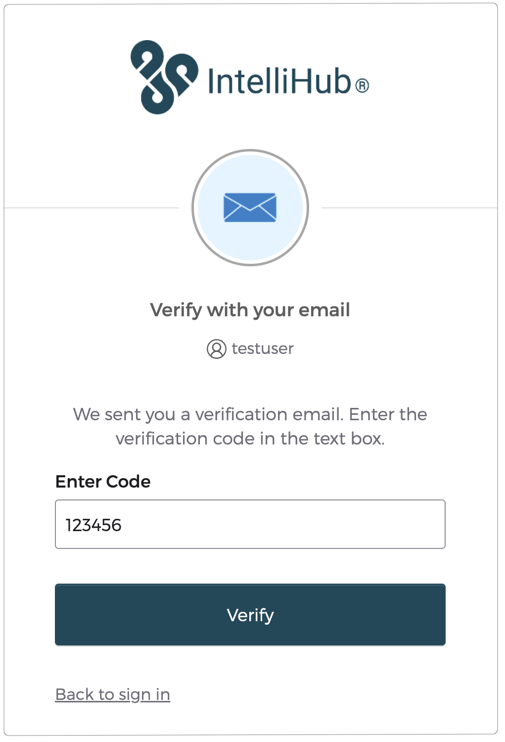 IntelliHub Password Reset - Forward Thinking Systems