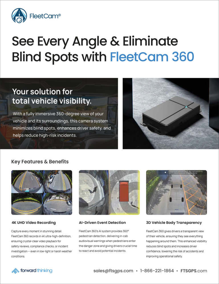 FleetCam 360 Product Sheet - Forward Thinking Systems