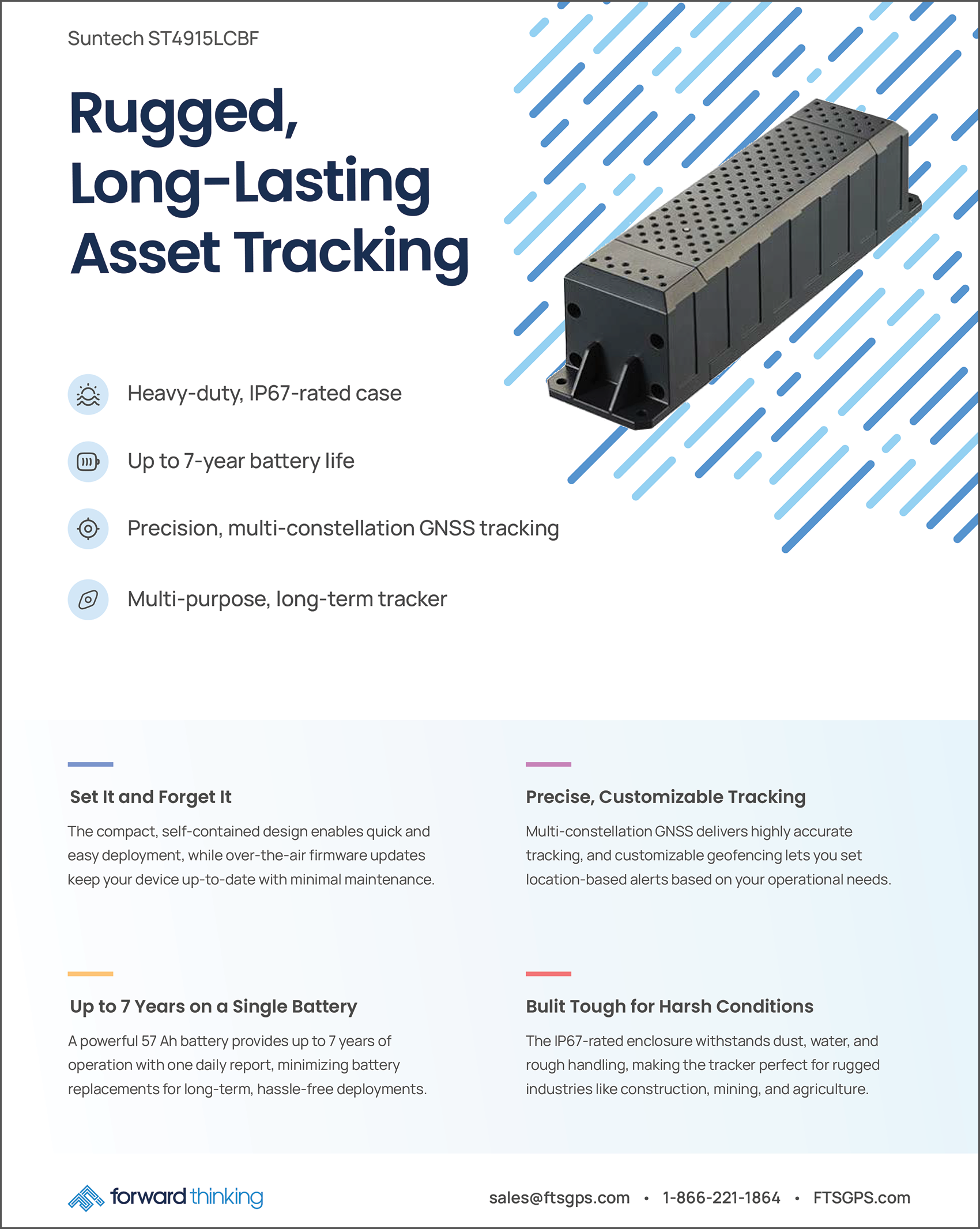Suntech ST4915 product sheet - Forward Thinking Systems